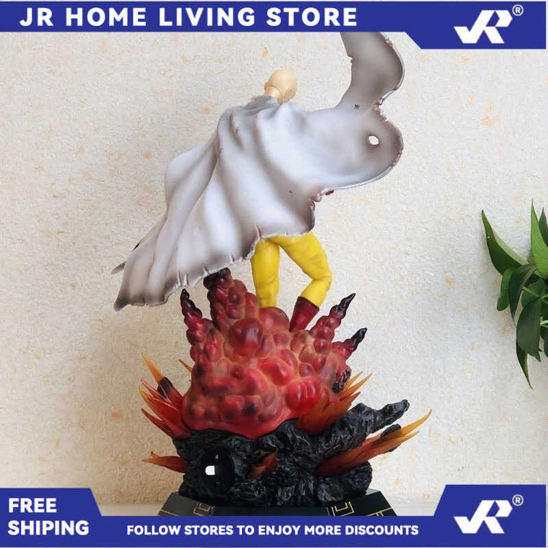 JR Figures One Punch Man GK Saitama Sensei Oversized Statue Ornament ...