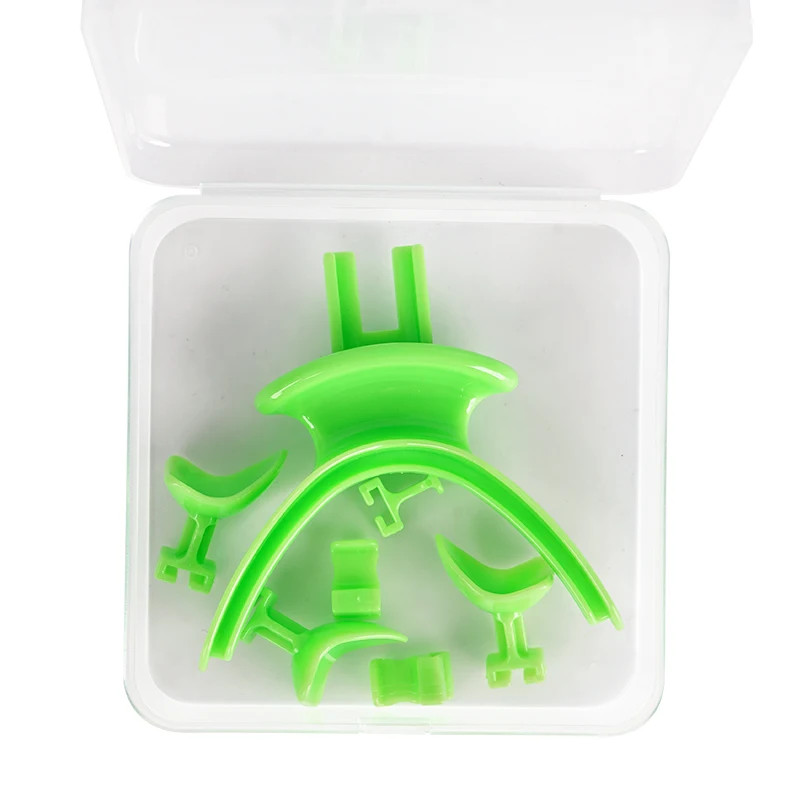 7Pcs/Set Dental Centric Impression Trays BPS Bite Registration Denture ...