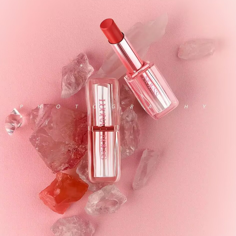 LUONA NOESS Lipstick 罗娜女神口红马卡龙温变系列 Macaron Series Discoloration ...