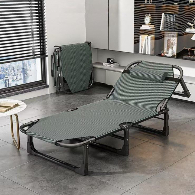 Folding Bed Single Bed Nap Home Simple Nap Bed Companion Portable ...