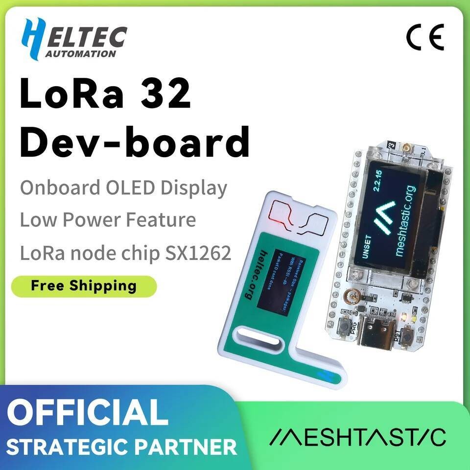 Heltec WiFi LoRa 32 V3 Dev-board with SX1262 and ESP32-S3FN8 Chip OLED ...