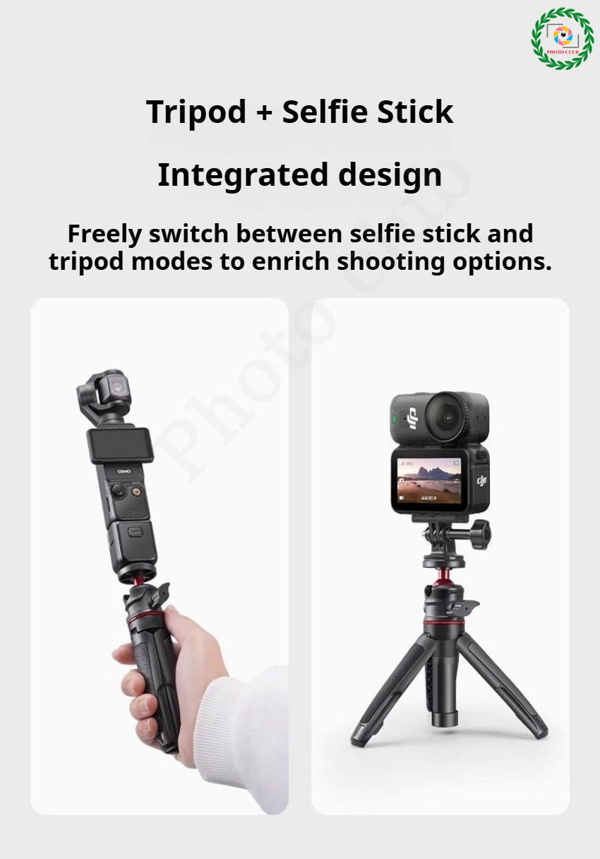 For DJI OSMO Nano Tripod Selfie Stick Handheld Tripod Magnetic Quick ...