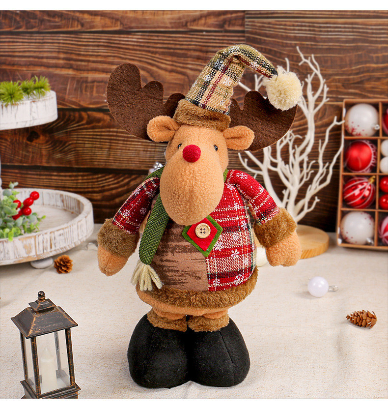 🎄 Telescopic Santa & Snowman Figures | Expandable Display Decor 🧙 | HDB ...
