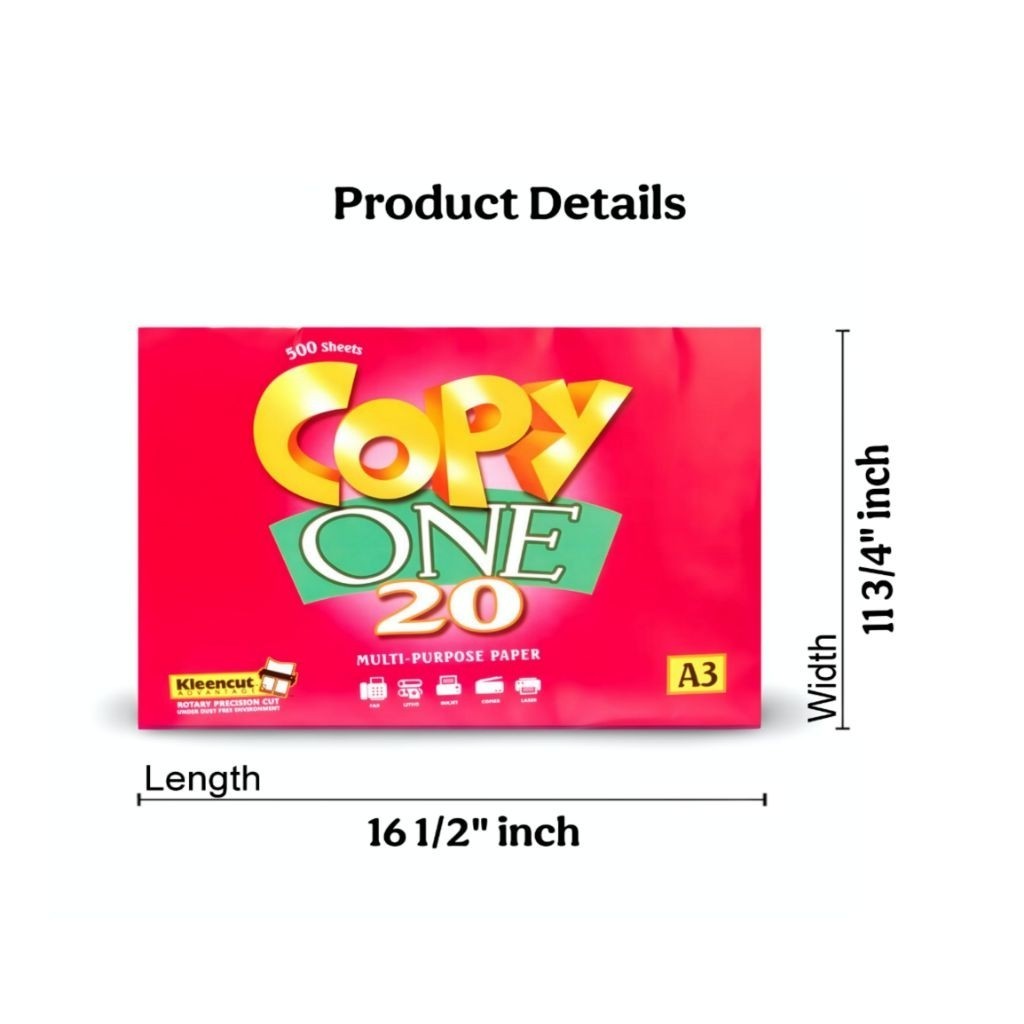 ERC A3 HARD COPY - 70gsm Sub20 Ultra White Bond Paper Coupon Band 500 ...