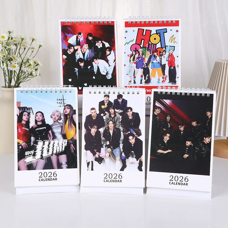 Kpop Idol Stray Kids SVT (G)I-DLE Edition 2026 Desktop Calendar ...