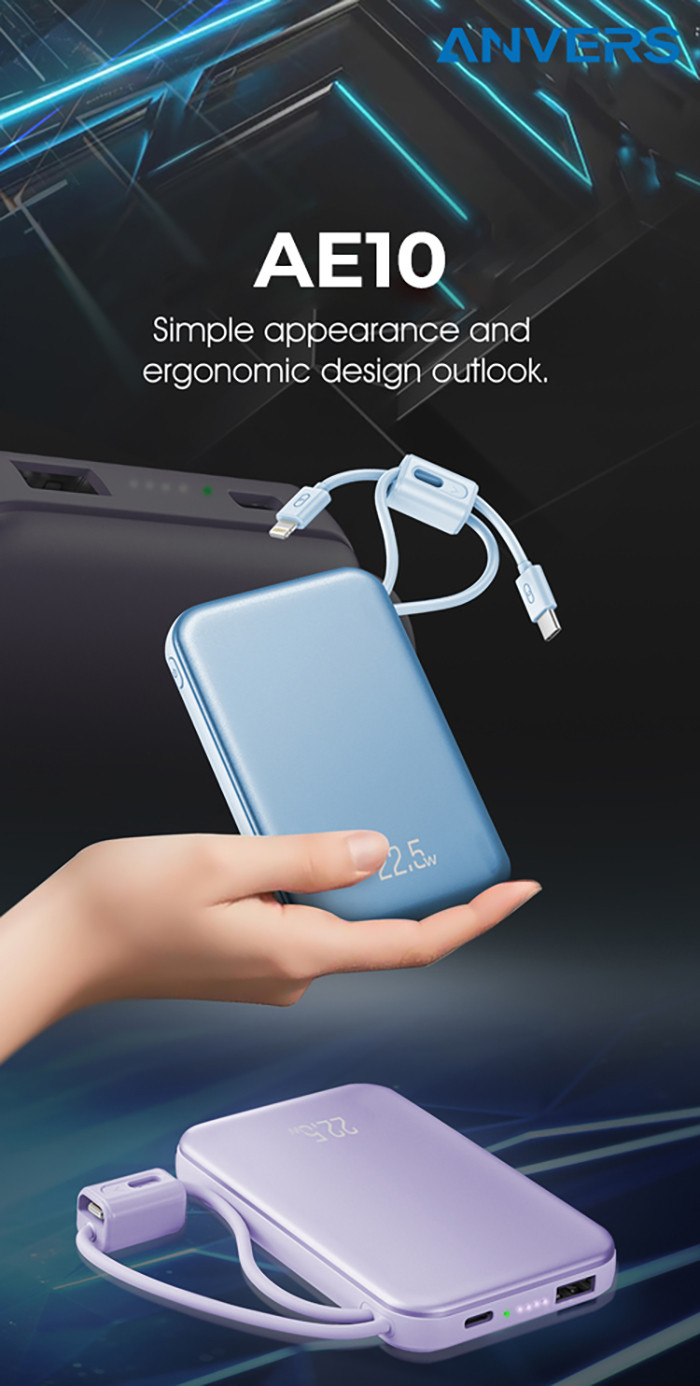 [CCC Certified]Anvers Power Bank 10000mAh 22.5W Fast Charging | Built ...