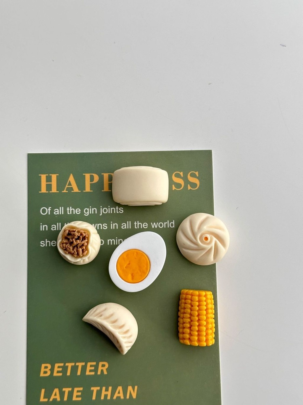 【Shipment within 24 hours‌】 Magnetic Fridge Stickers Chinese Breakfast ...