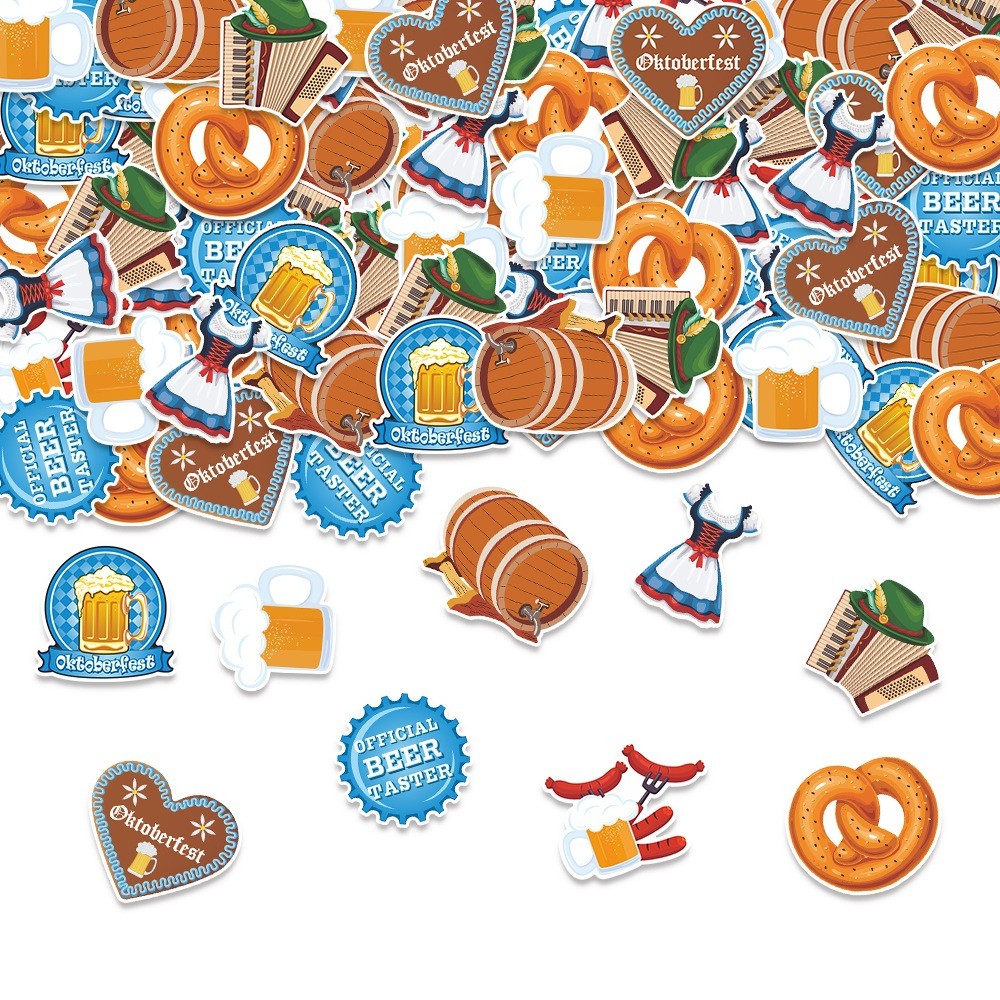 Festival Beer German Confetti With Paper Shreds For Oktoberfest Decor ...