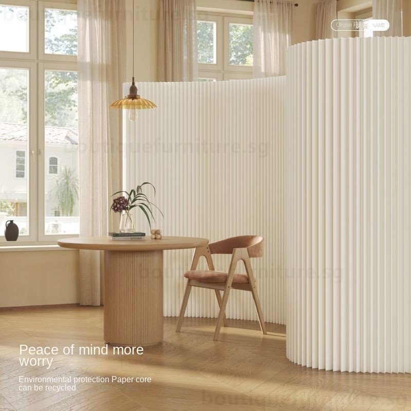 Foldable Room Divider Folding Screen Partition Fengshui Blocking ...