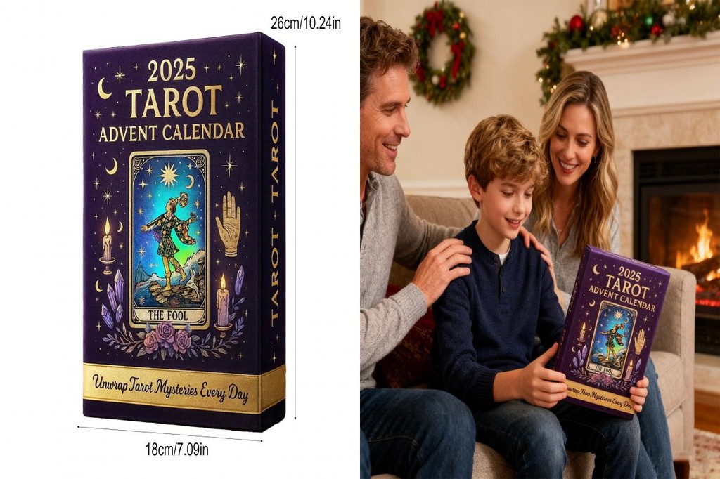 CC Magical Tarot Holiday Calendar 2025 Tarot Advent Calendar Tarot ...