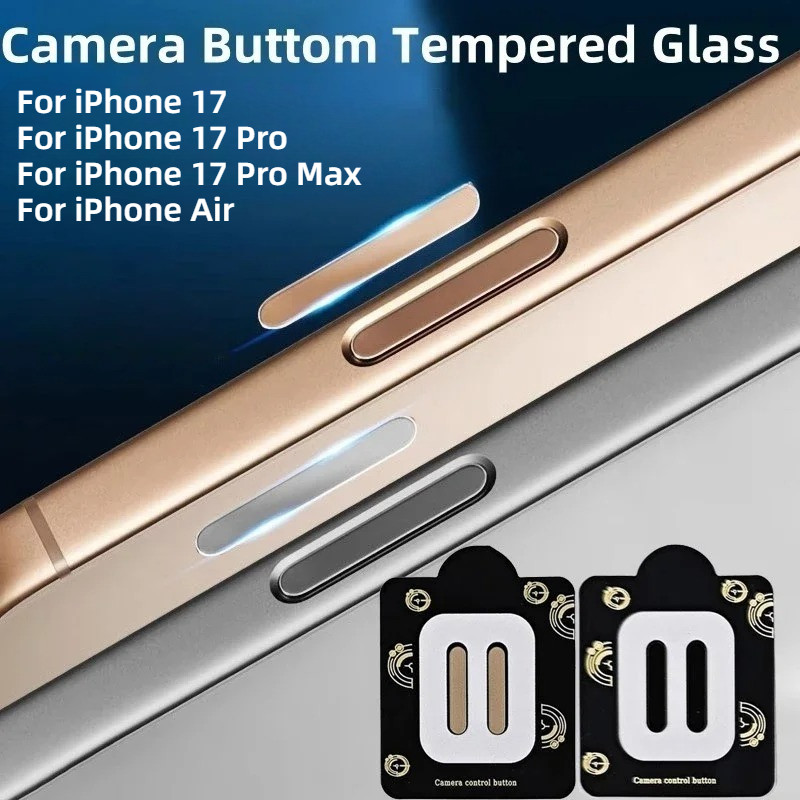 For Apple iPhone Air 17 Pro Max Tempered Glass Phone Capture Button ...