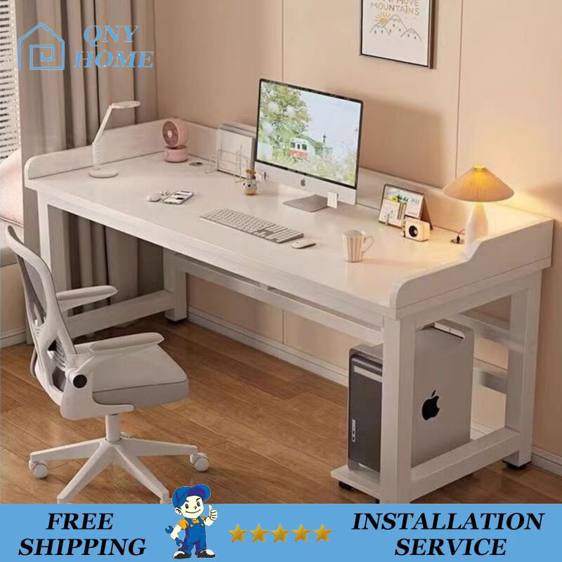 Computer Table Desktop Desk Double Study Table Bedroom Simple Desk ...