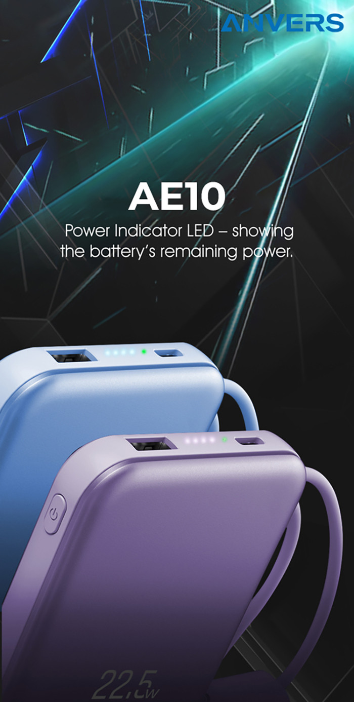 [CCC Certified]Anvers Power Bank 10000mAh 22.5W Fast Charging | Built ...