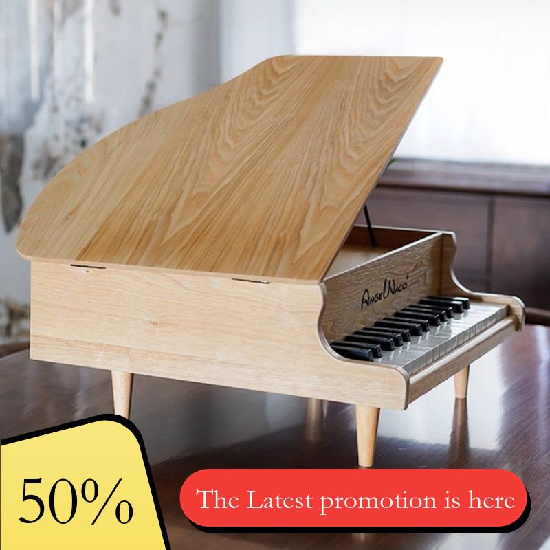 Keyboard Children's Small Piano Wooden Electronic Baby Toys Toddler Toy ...