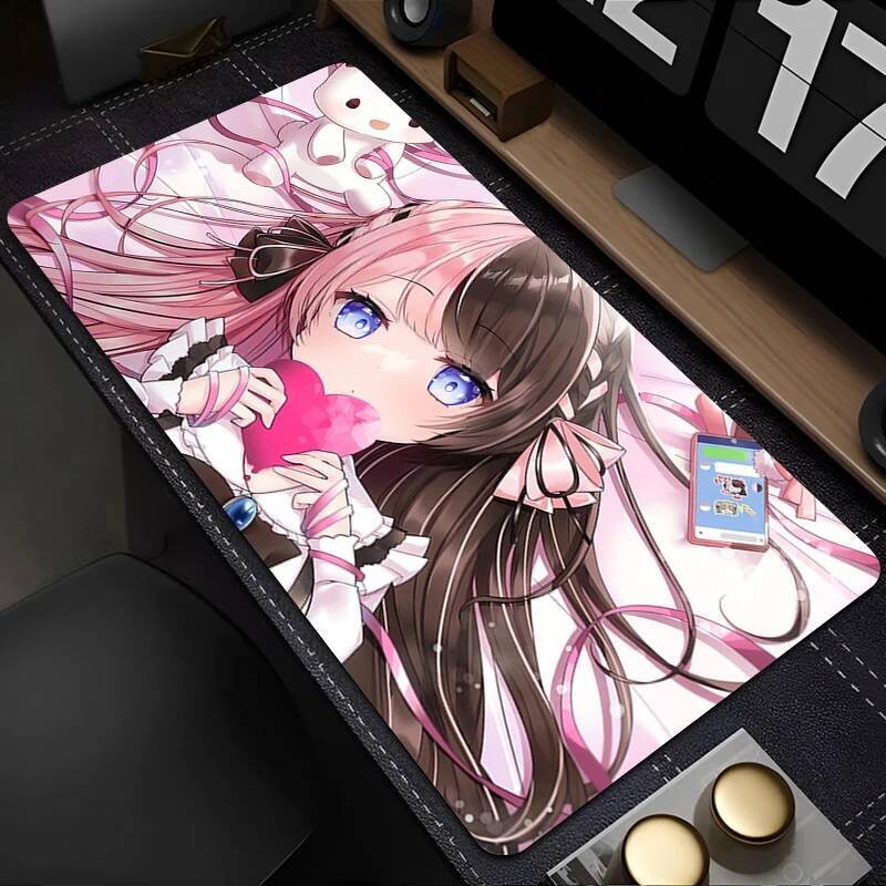 Kawaii Mouse Pad Office Laptop Gamer Anime VSPO Keyboard Pad PC Girl ...