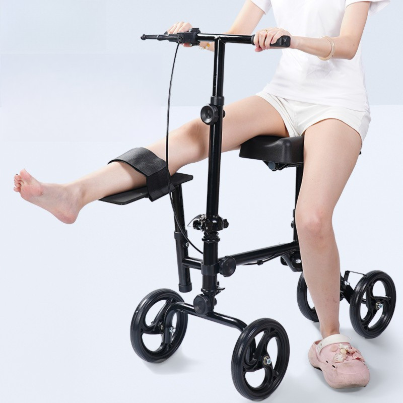 Rehabilitation Walker Adjustable One-Leg Ankle Fracture Walking Aid ...