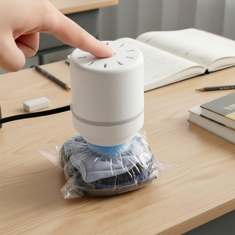 Home Travel Device - Electric Vacuum Pump - Storage Bag Plug Air Pump ...