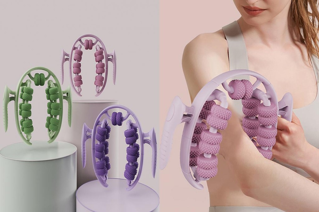 turbobo Slim Legs Massager Muscle Tension Relief Device 26-roller Leg ...