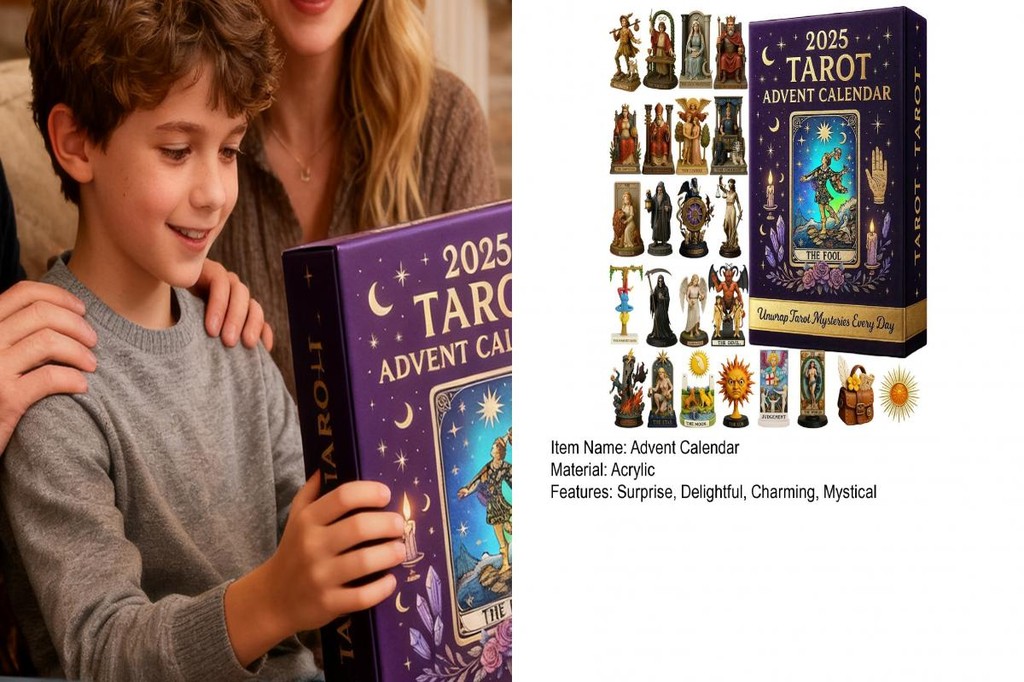 CC Magical Tarot Holiday Calendar 2025 Tarot Advent Calendar Tarot ...