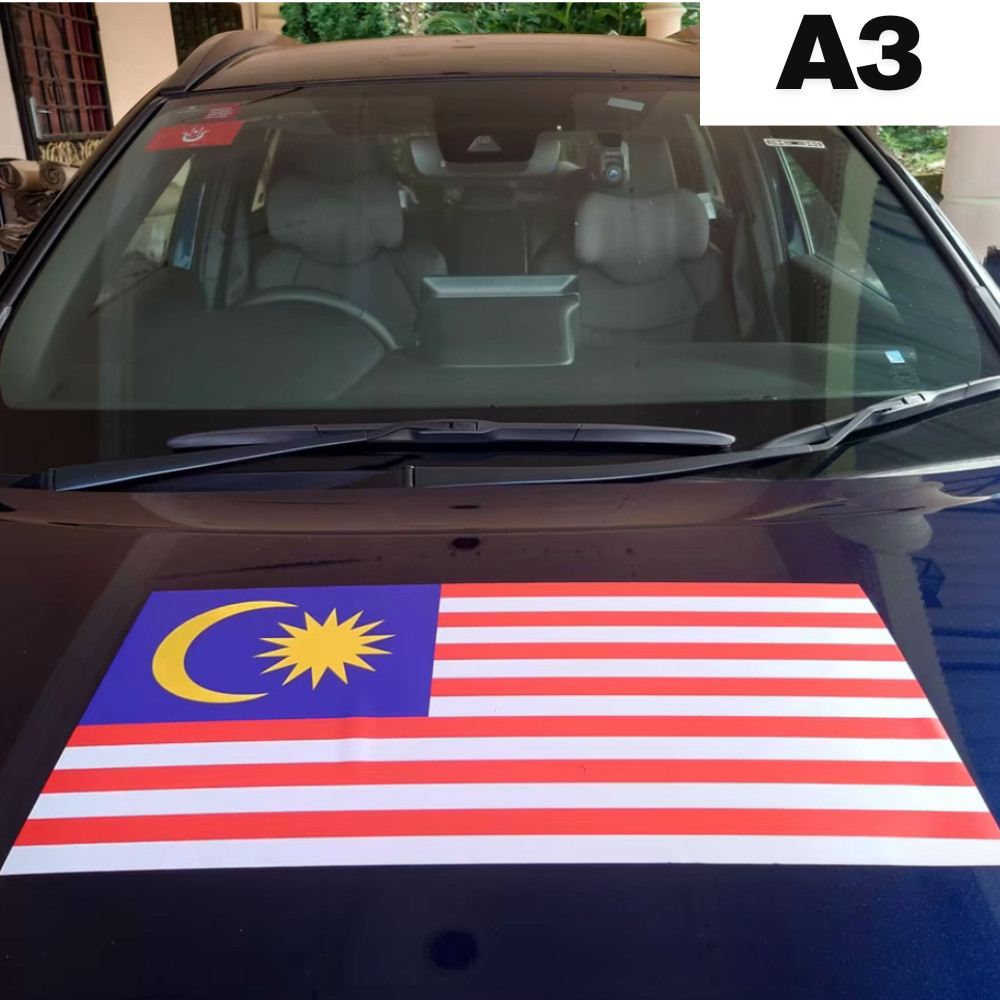 Car Magnet Flag Bendera Merdeka Car Accessories Car Sticker Bendera ...