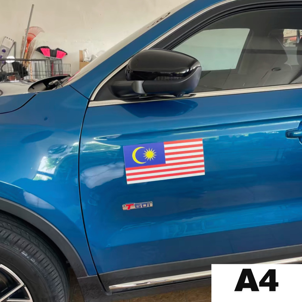 Car Magnet Flag Bendera Merdeka Car Accessories Car Sticker Bendera ...