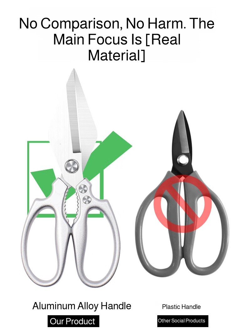 Household Stainless Steel Multi-purpose Scissors/Strong Multi ...