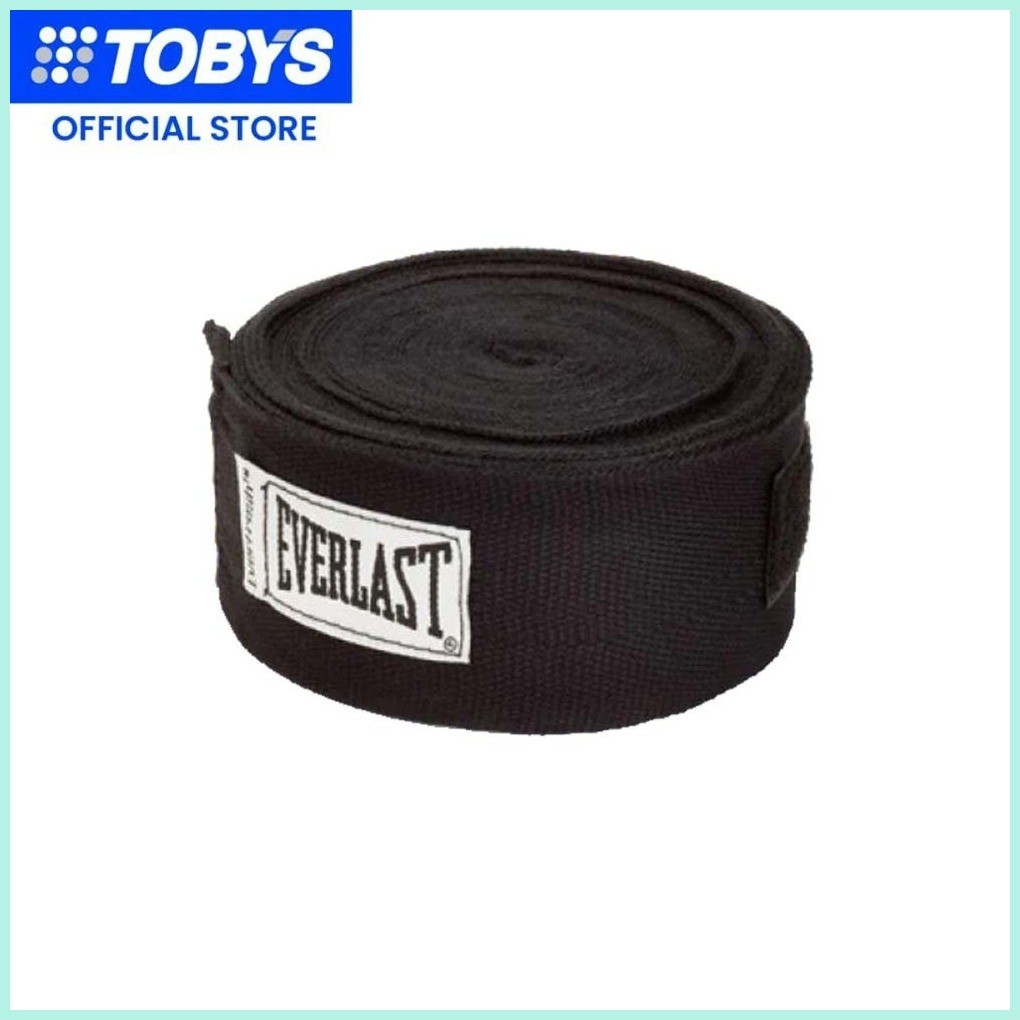 Toby's Sports I Everlast Boxing 180" Hand Wraps Black | Shopee Singapore