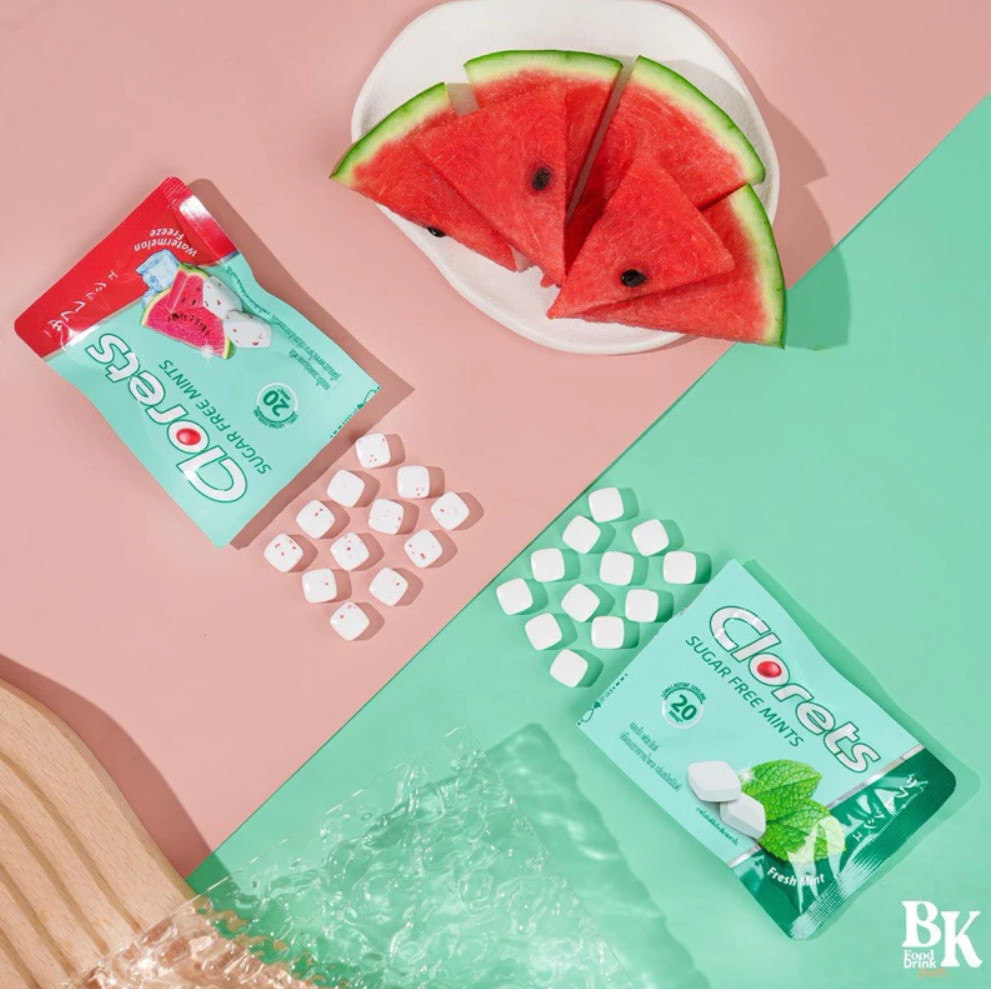 Clorets Sugar Free Fresh Mint | Watermelon Freeze (1 pack) | Shopee ...