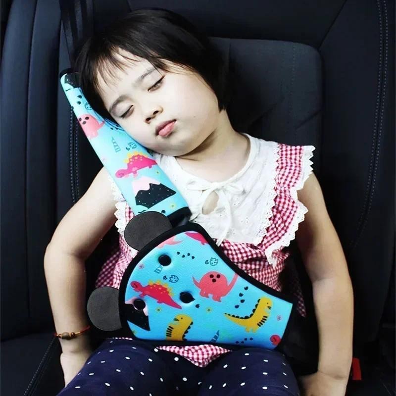 Kids Seat Safety Belt Adjustment Interior Car Seat Belt Kit Anti ...