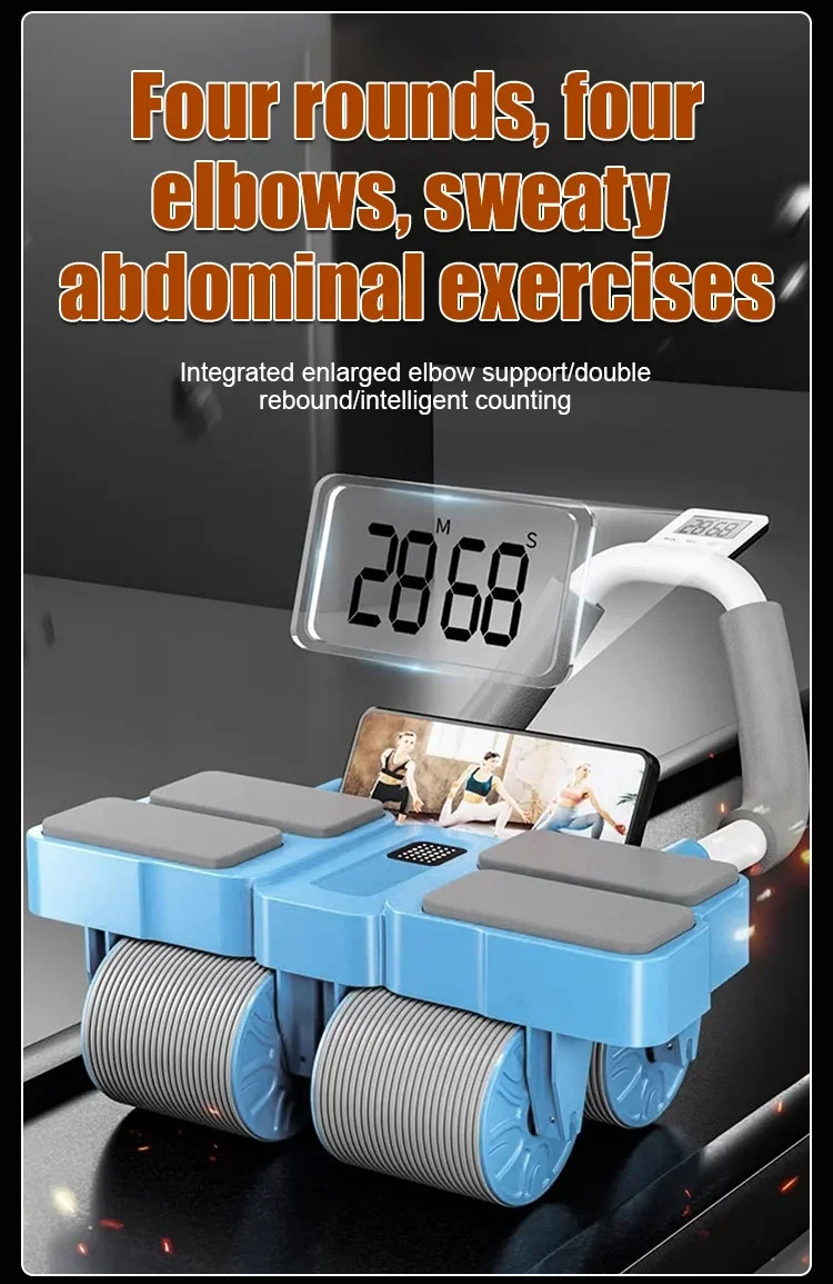 HOT Four Rounds Of Automatic Rebound Tummy Tuck And Roll Abdominal ...