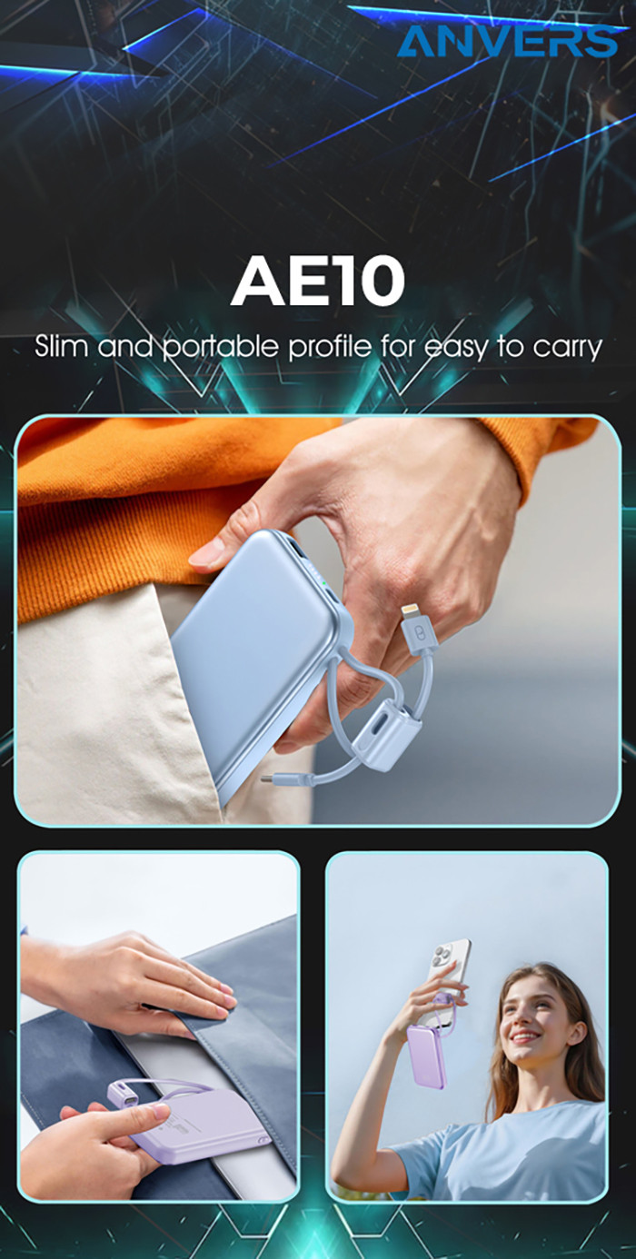 [CCC Certified]Anvers Power Bank 10000mAh 22.5W Fast Charging | Built ...