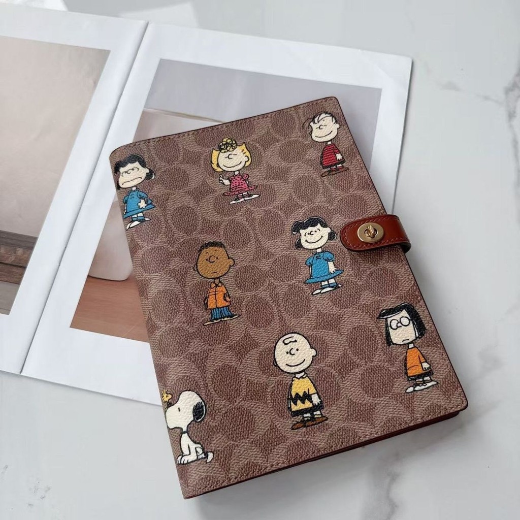 Snoopy A5 Notebook Leather-faced Book Makes Writing An Extension Of ...