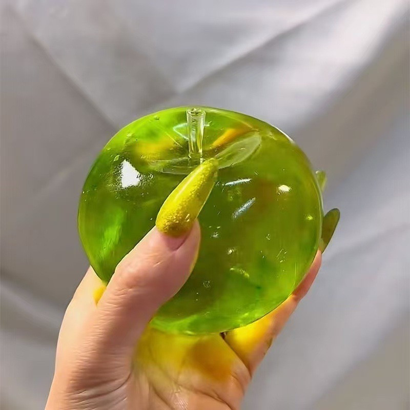 Green Apple Squeeze Toys Relieve Stress and Vent Anger Fidget Toys ...