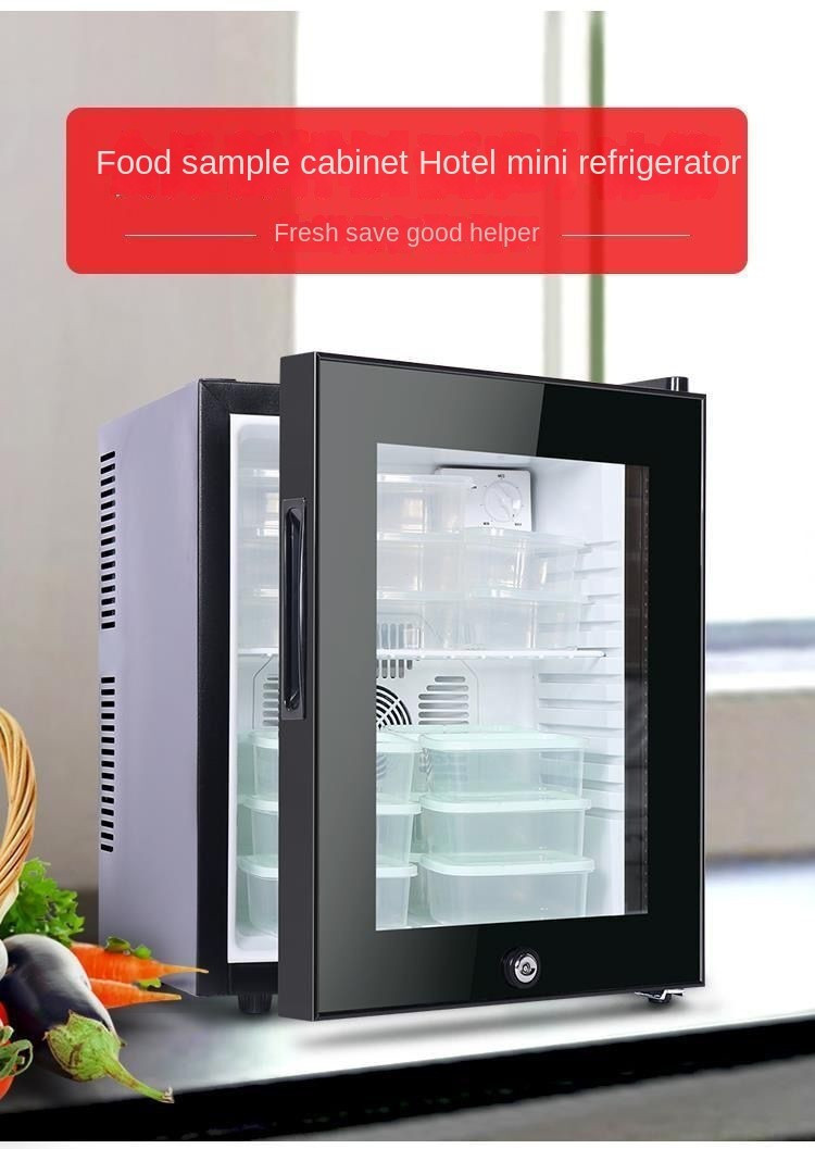 Small Glass Door Freezer