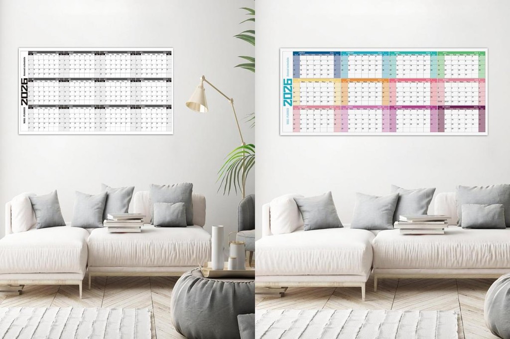 moreorders| Smart Calendar Design Reusable Wall Calendar 2026 Calendar ...