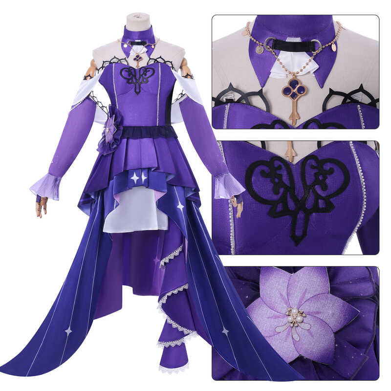 Honkai Impact Cosplay Costume Full Set Star Dome Railway Concert Big ...