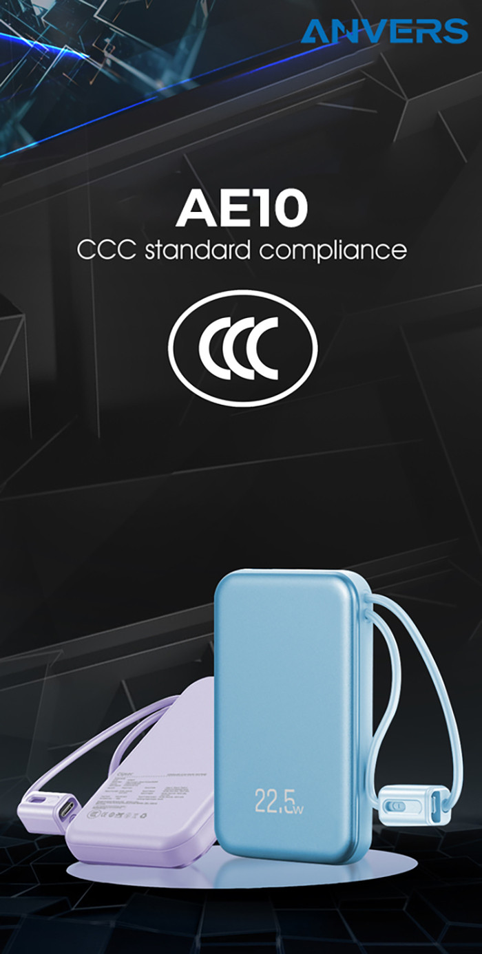 [CCC Certified]Anvers Power Bank 10000mAh 22.5W Fast Charging | Built ...