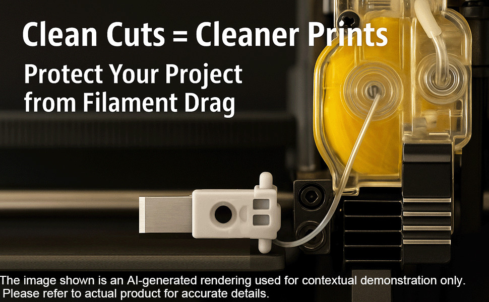 3PCS For Bambu Filament Cutter Blades Replacement for Bambu Lab X1/X1C ...