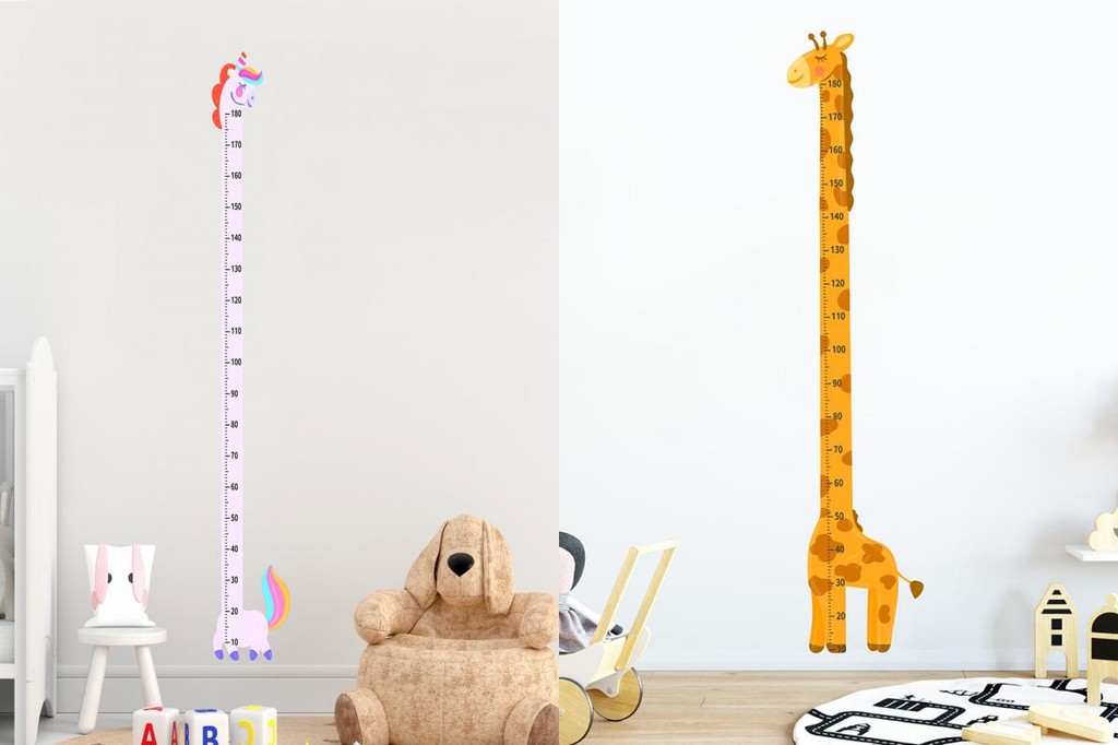 Safe Material Height Measurement Tool Children Growth Chart Adorable ...