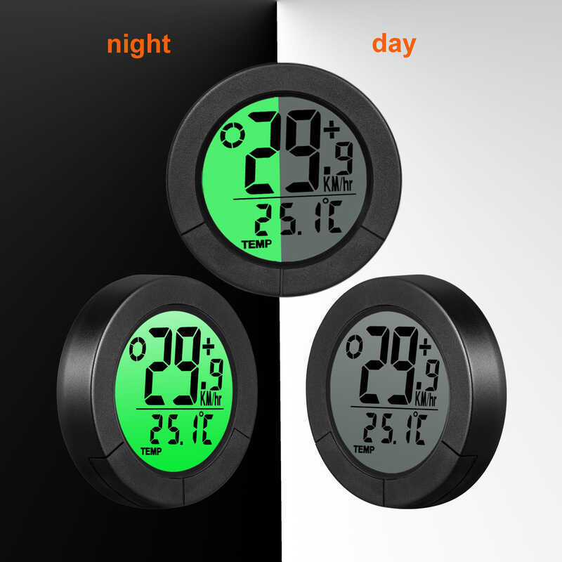 Bicycle Speedometer Temperature Measurement Waterproof Bicycle ...