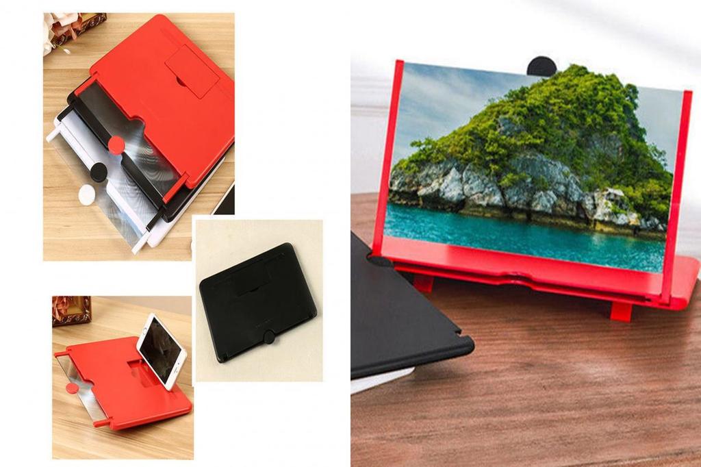 mooncute| Foldable Smartphone Magnifier Reflection-free Phone Screen ...