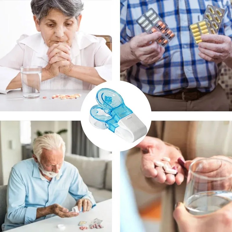Ergonomic Pill Popper Medication Dispenser Safe Easy-Open Pack Tool ...