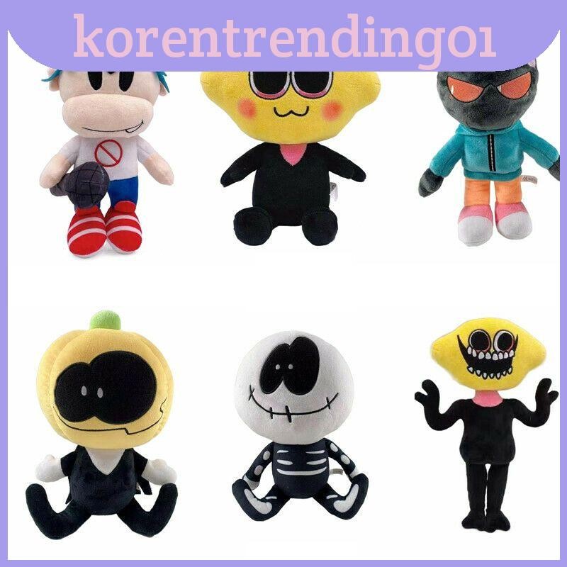 Night Funkin Friday Plush Toy Adorable Fnf Whitty And Boyfriend Lemon ...