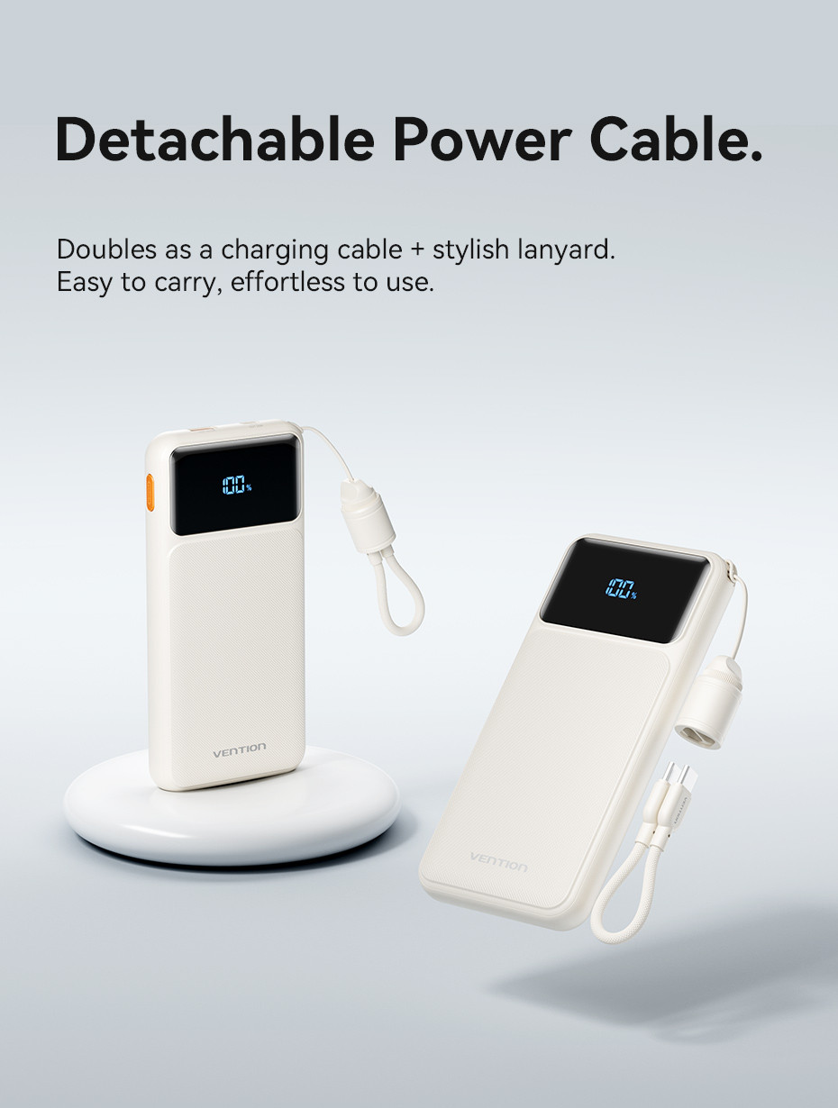 Vention CCC 3C Powerbank 22.5W Fast Charging 10000mAh & 20000mAh Power ...