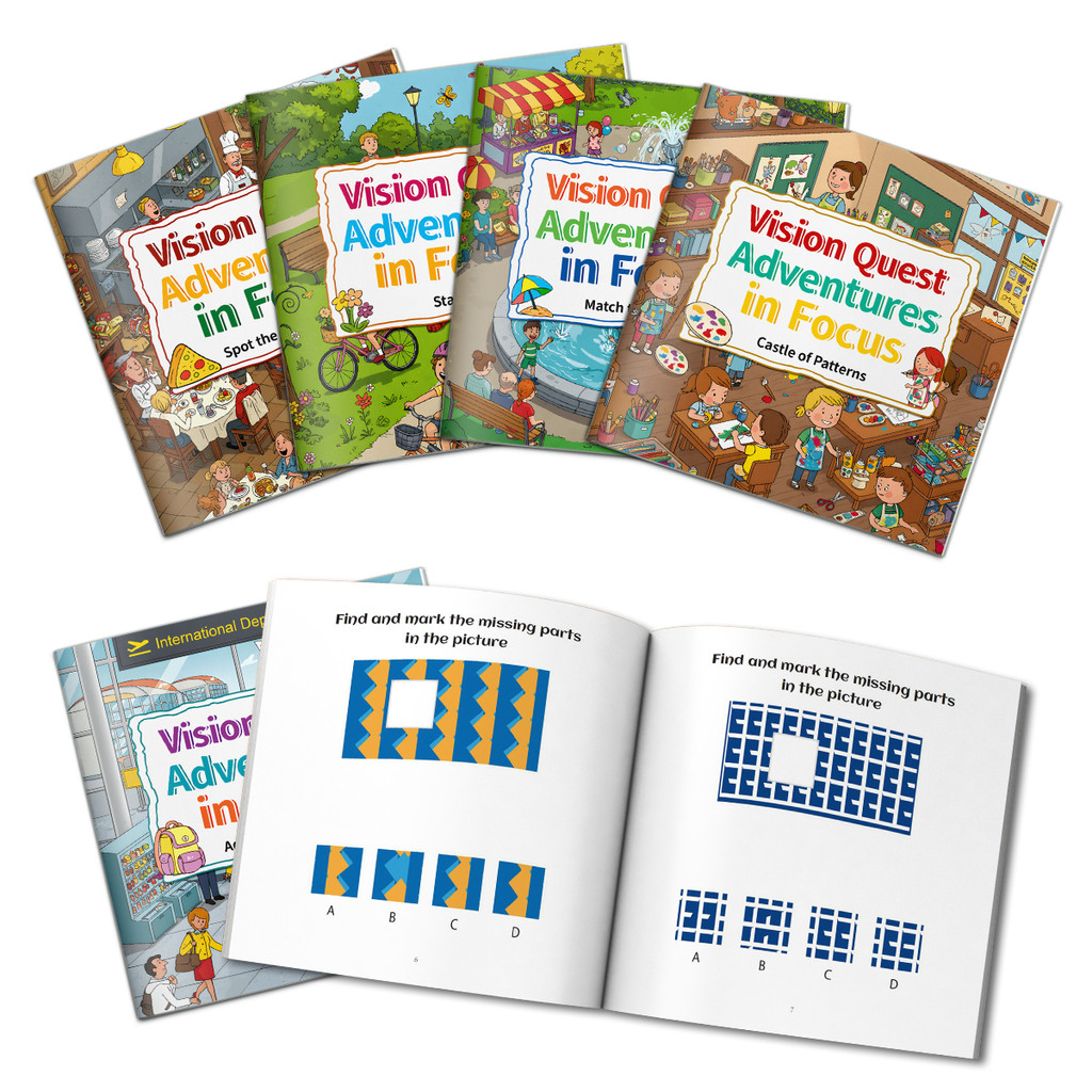 Children’s Brain-Training Activity Book Series – 3rd Edition, Set of 5 ...