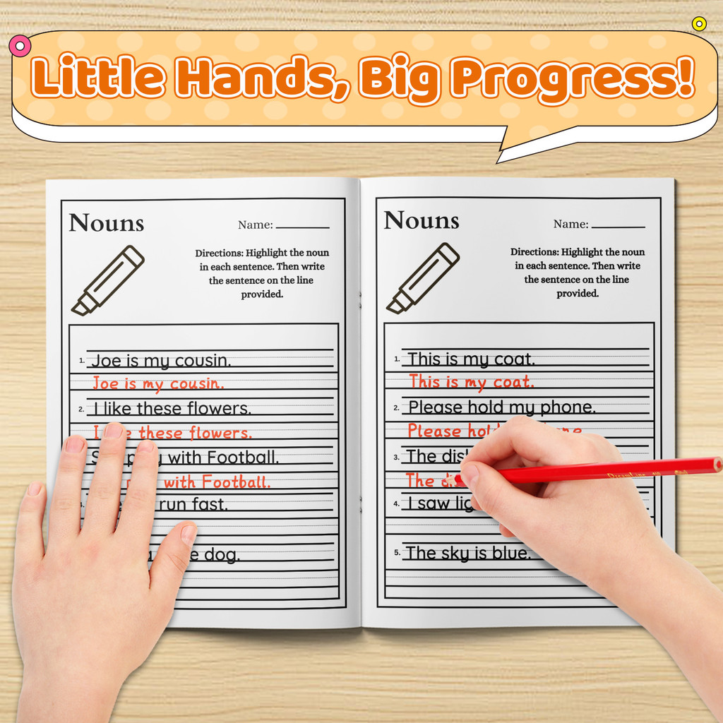 Sentence Detectives – English Grammar & Writing Workbook for Kids (Ages ...