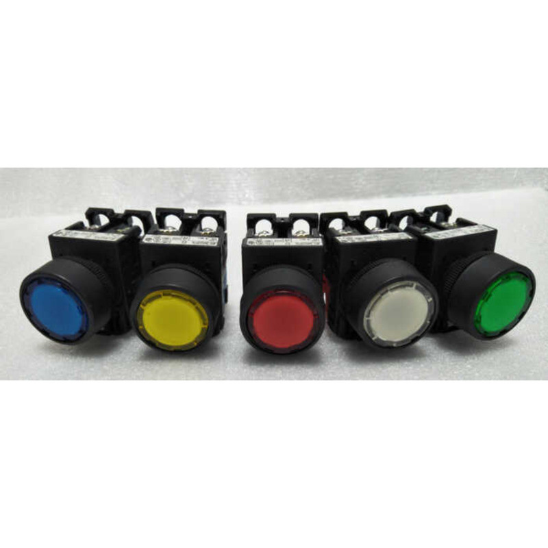 Fuji Button AR22FOL with Light Button AR22FOL-11M3Y Self-Reset LED Red ...