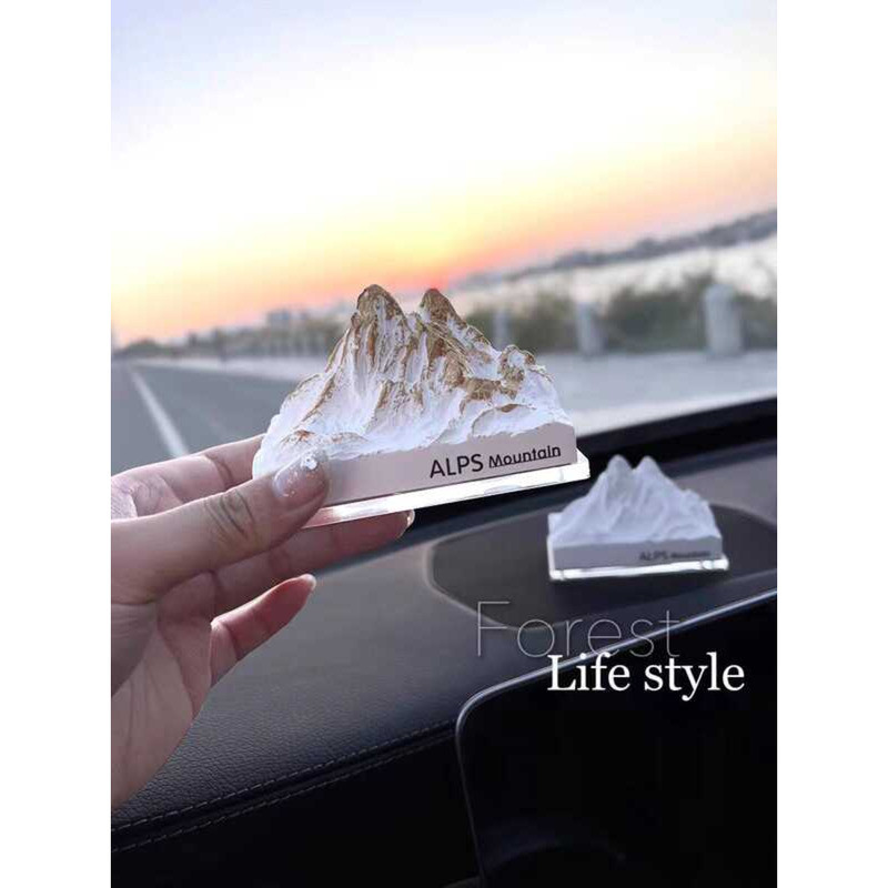 Alps Car Interior Accessories Ornaments Snow Mountain Diffuser ...
