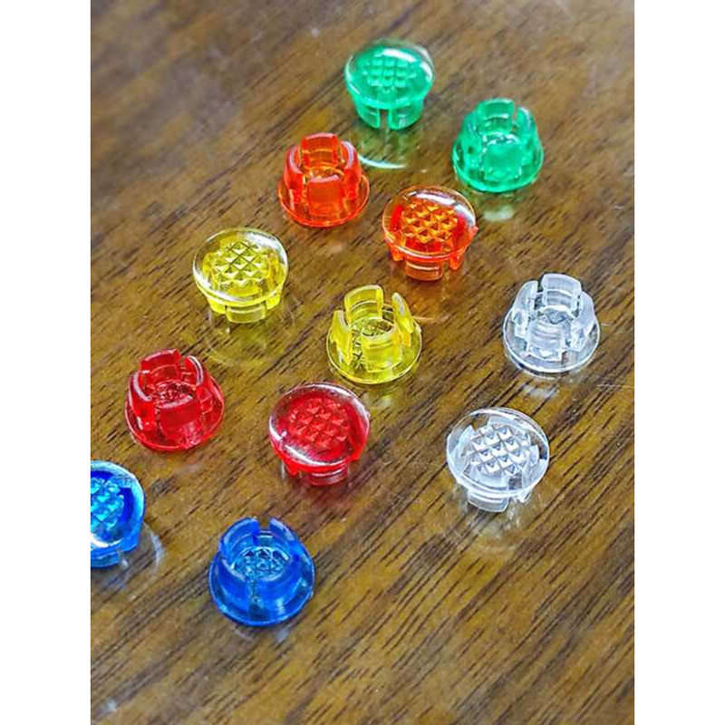 Hole 8/10/12/13mm LED Luminous Diode Lampshade Light Guide Column Light ...