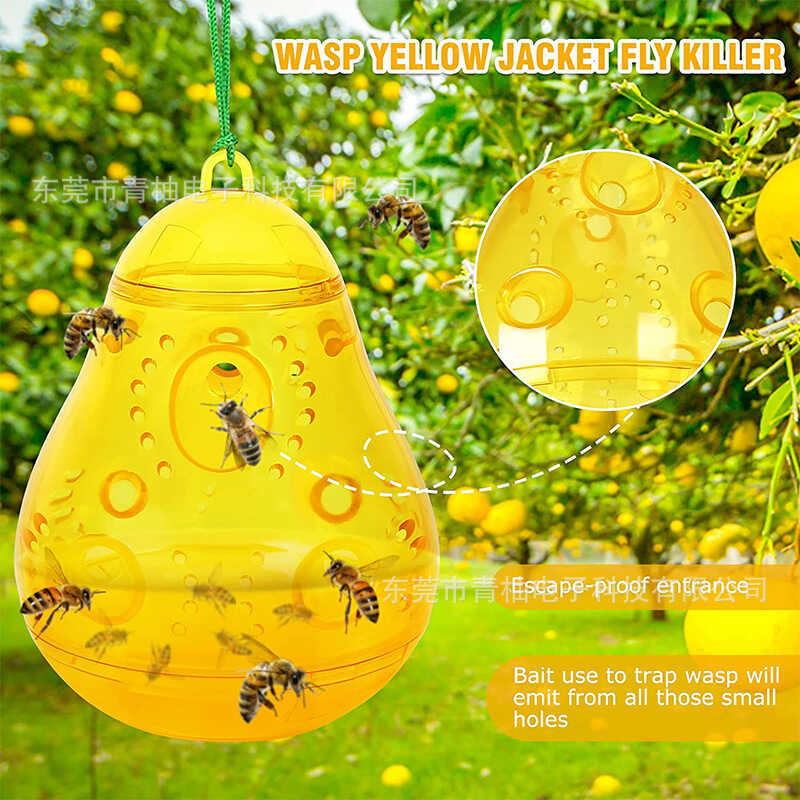 2023 New Style Sydney-Shaped Beetrap Outdoor Hornet Fruit Fly Trap Wasp ...